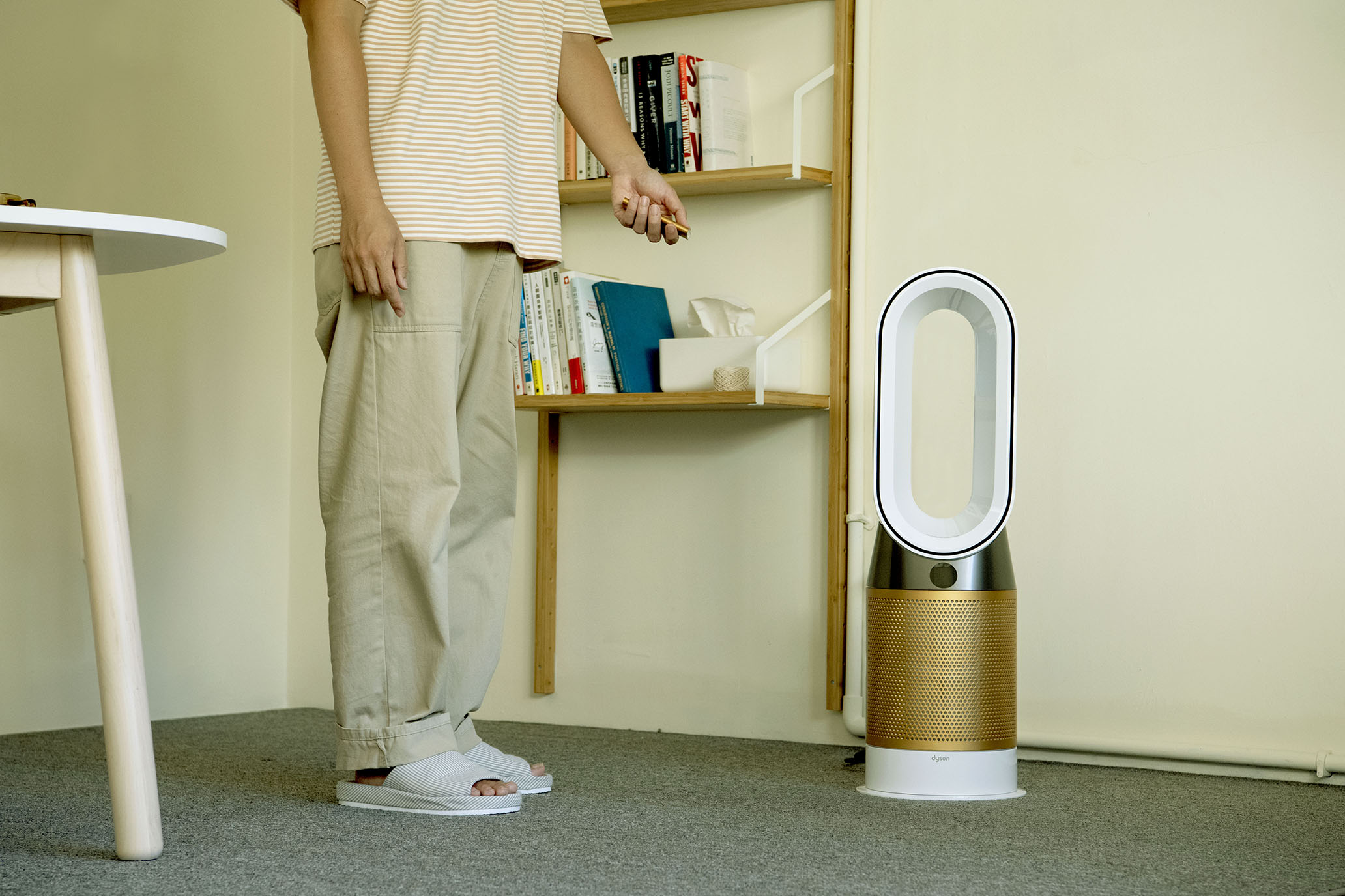 極簡美化也淨化居家空間｜Dyson 三合一涼暖智慧空氣清淨機HP06 – MENS 30S LIFE